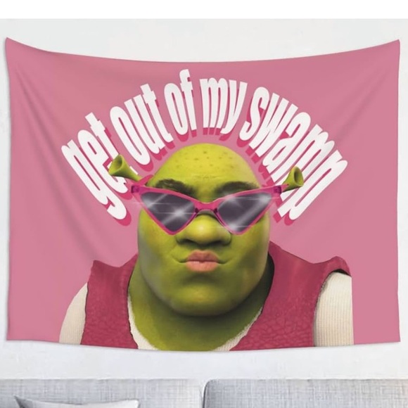 Shrek | Wall Decor | Shrek Tapestry 4x 30 New | Poshmark